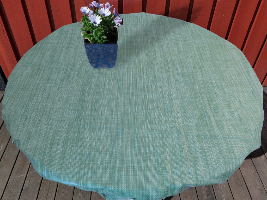 Voksduk med strikk 110 cm grønn - Dekorer.no